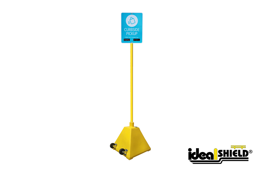 Pyramid Sign Base – Portable, Durable & Wind-Resistant | Frontline ...