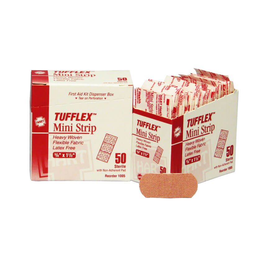 Mini Strip Bandages 5/8" x 1.5" | 50/Box – Frontline