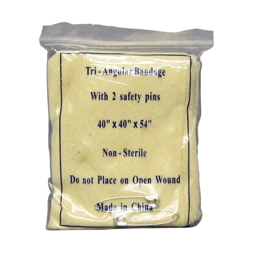 40″ Triangle Bandage – 1/bag – Frontline Innovation + Safety